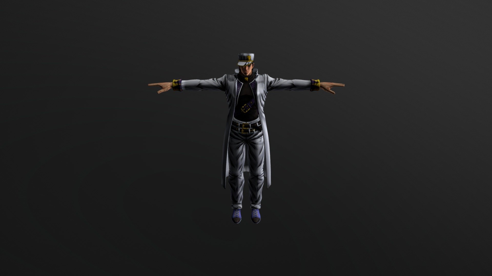 Jotaro-kujo (1) - Download Free 3D model by 1_clicks_ (@ZENTA ...