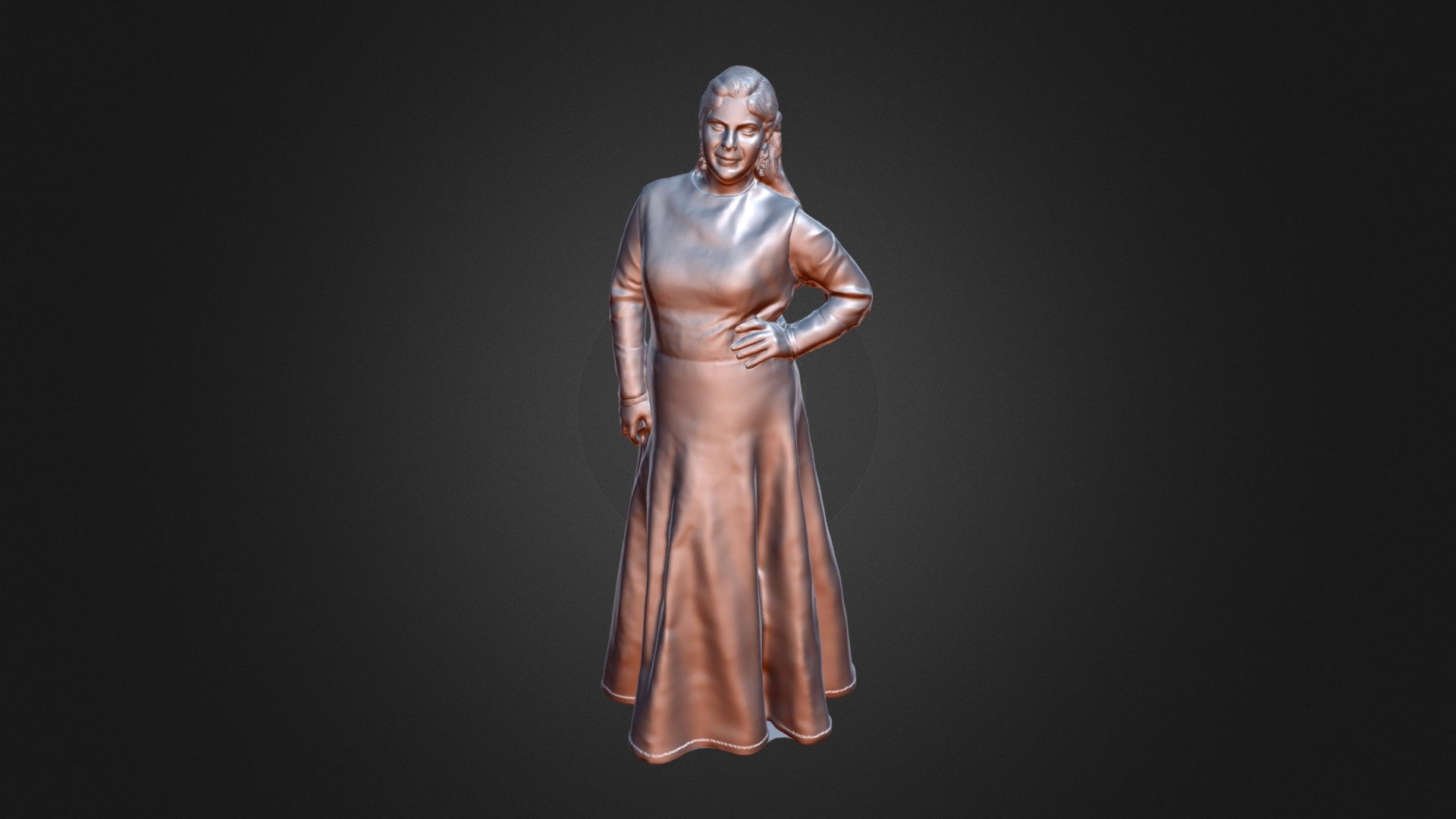 Female Body F48 - 3D model by Selfie360 BobbleShop ...