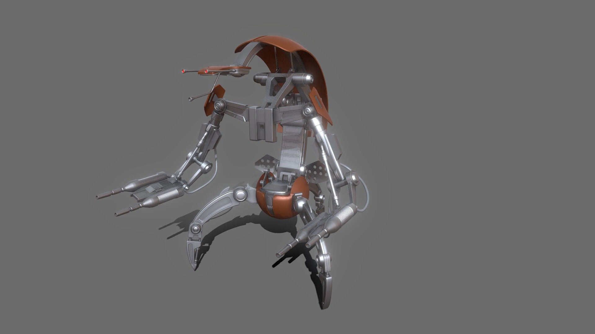 Droideka - 3D model by DarkK3N (@Xdark) [2b098d2] - Sketchfab