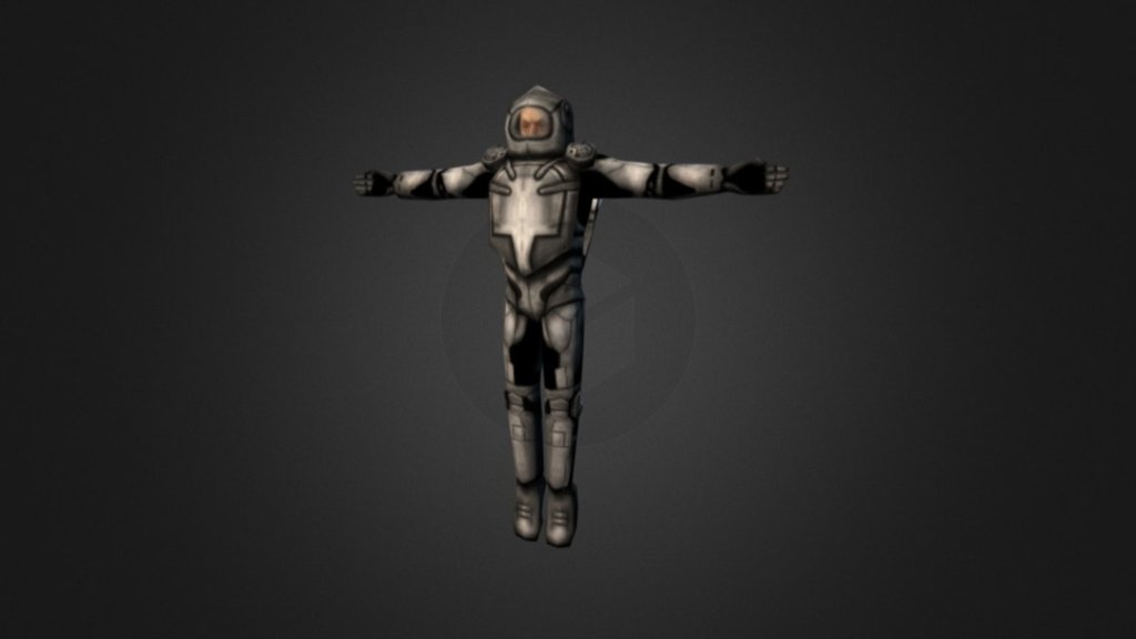 Space Invader - 3D model by denis.squareroot (@denis.sqrt) [2b0a065 ...