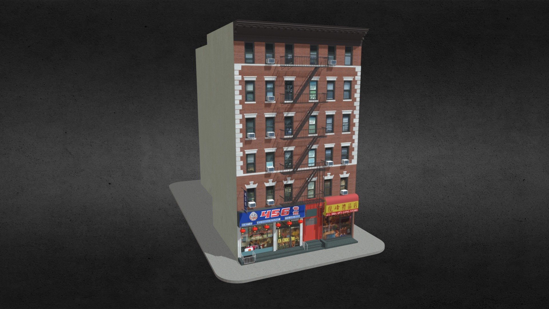 NYC New York City Building 3d model 05 - 3D model by nuralam018 ...
