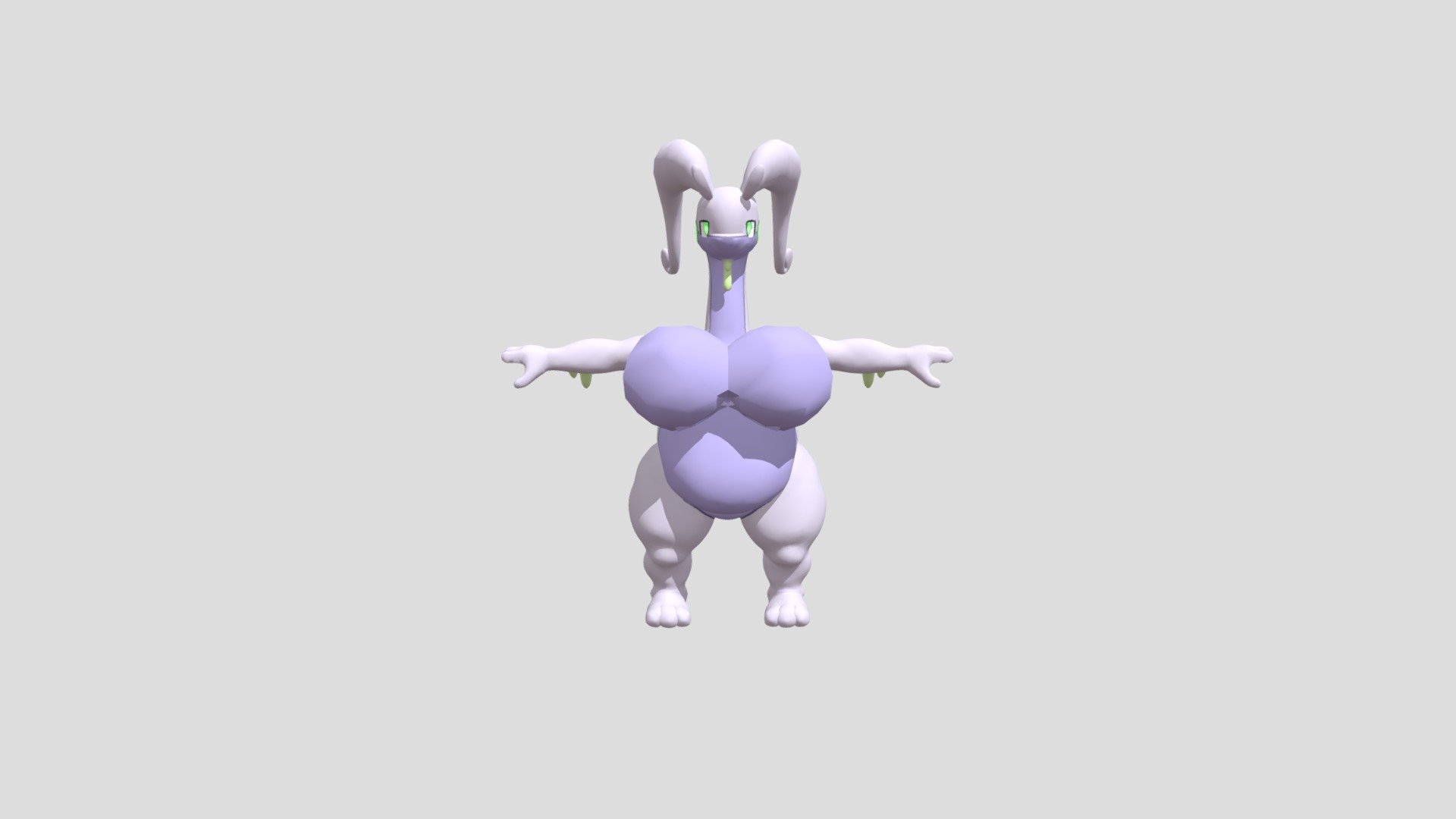Gina the Goodra - Download Free 3D model by ...