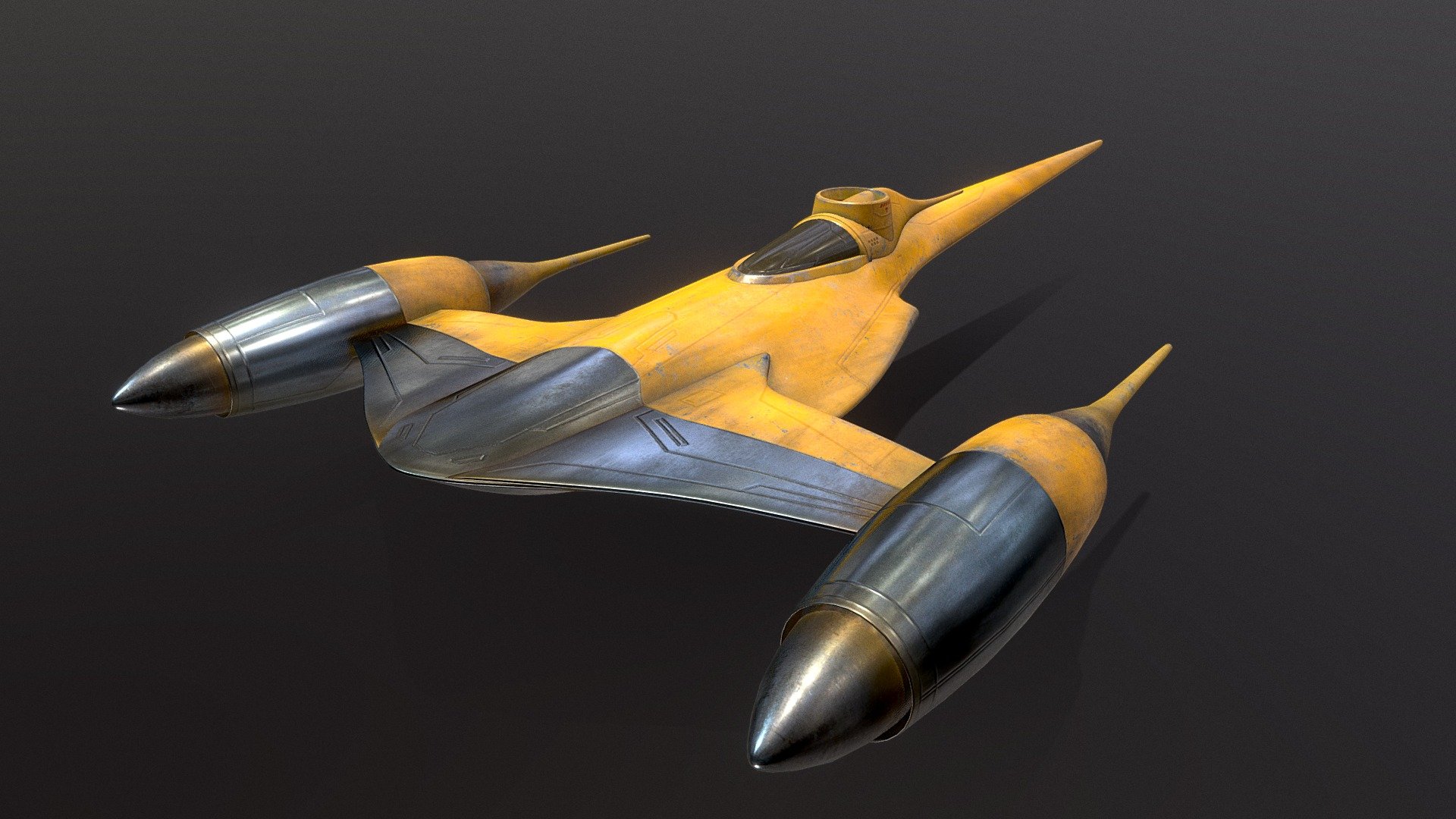 N1 Naboo Starfighter - 3D model by firdauskazman [2b0d808] - Sketchfab