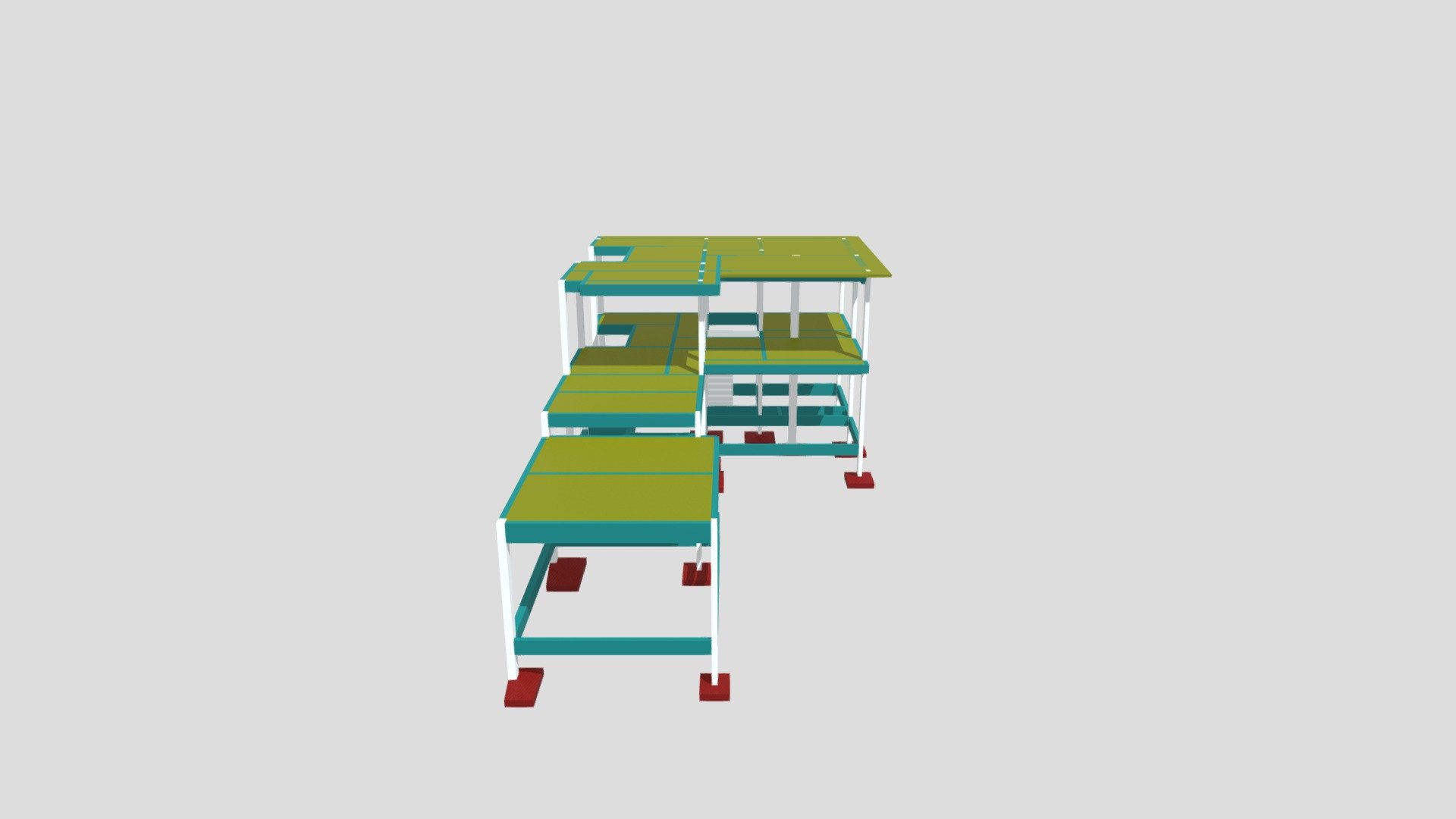 Estrutura JS - 3D model by petriumengenharia [2b0d845] - Sketchfab