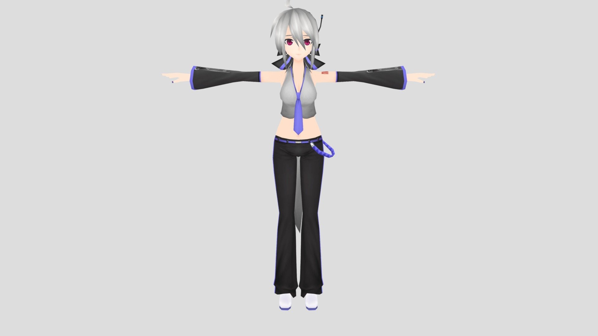 Haku Yowane PSP (With Bones) - Download Free 3D model by zHairezt [2b0e566] - Sketchfab