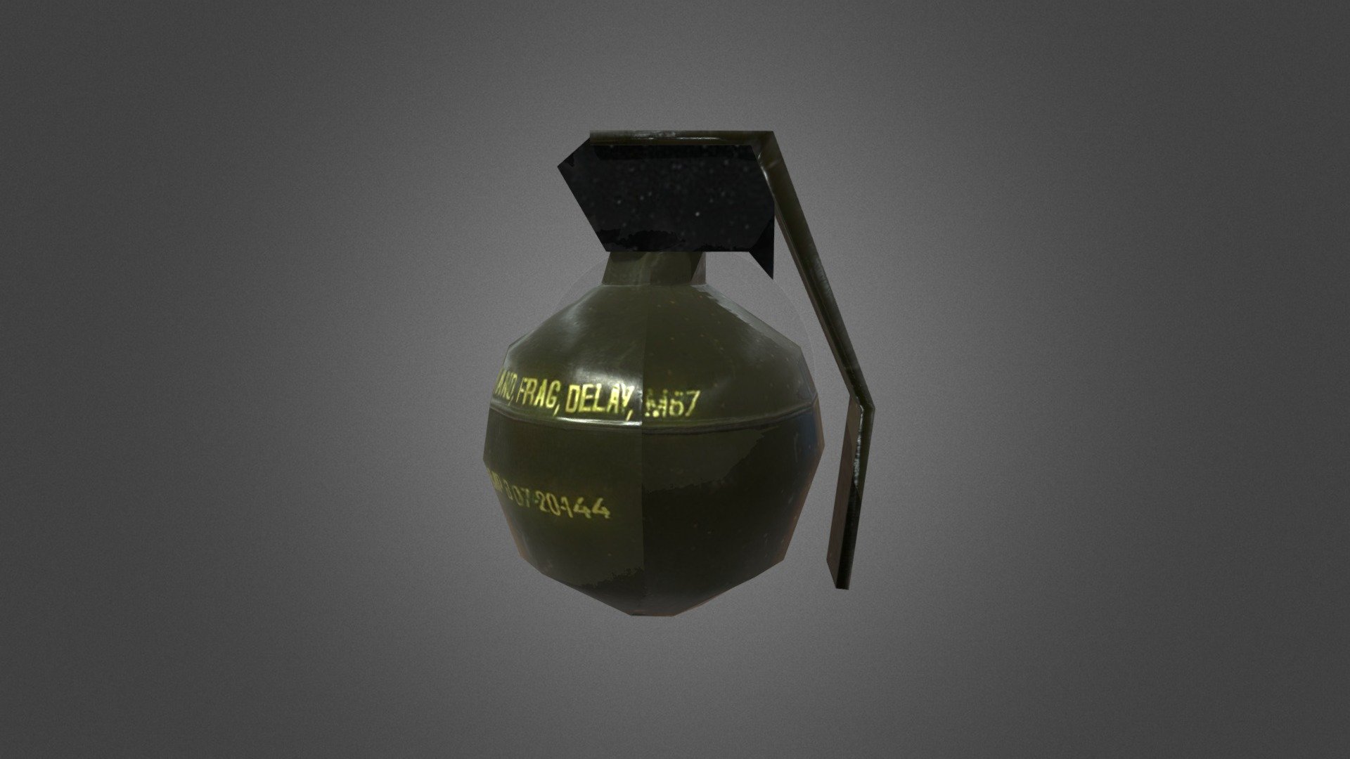 Grenade M67 - Reduced - Download Free 3D model by DanixsDesigner ...