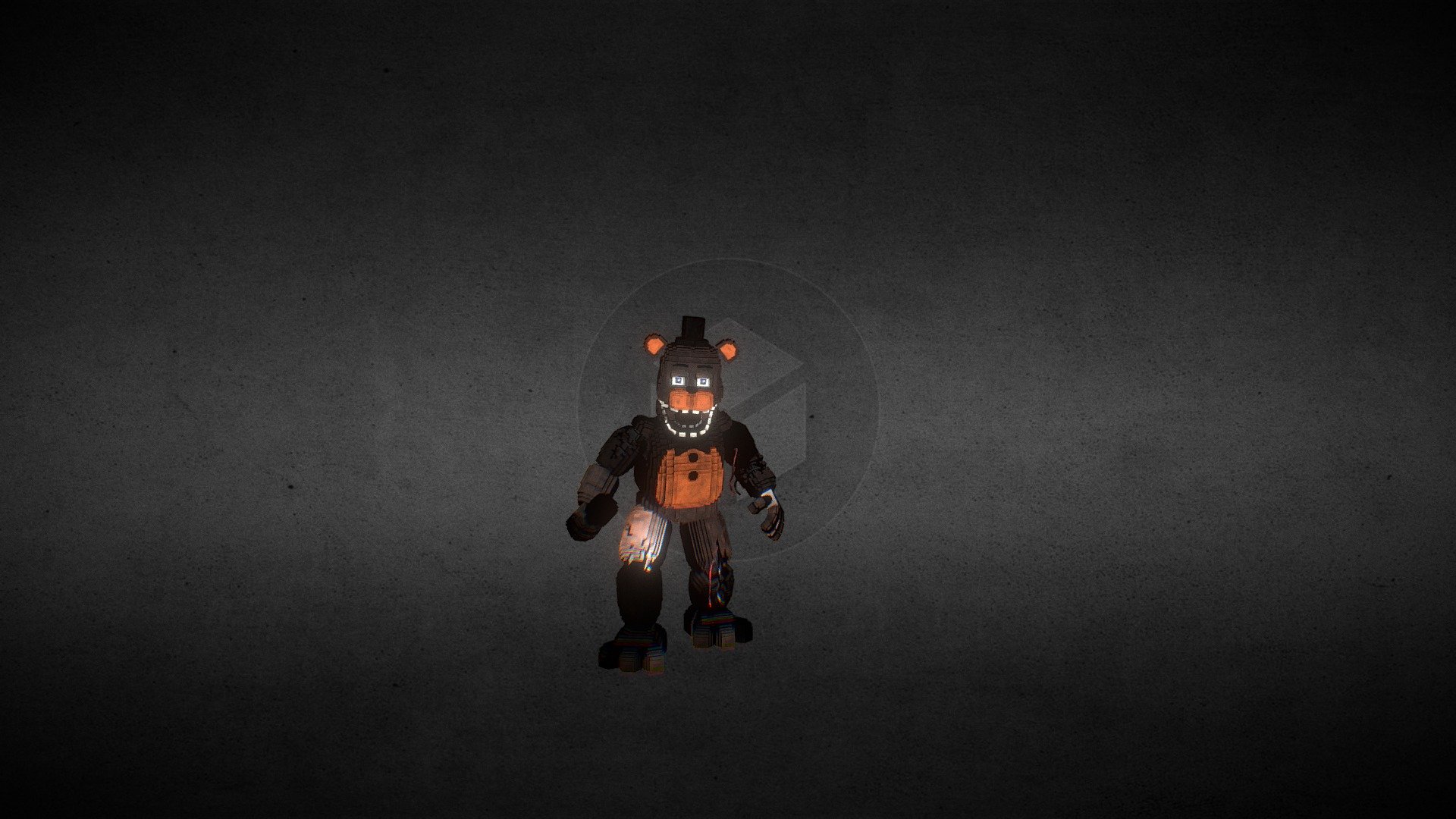 minecraft_withered_freddy_render - 3D model by Sad egg dog (@Fyhjuyb ...