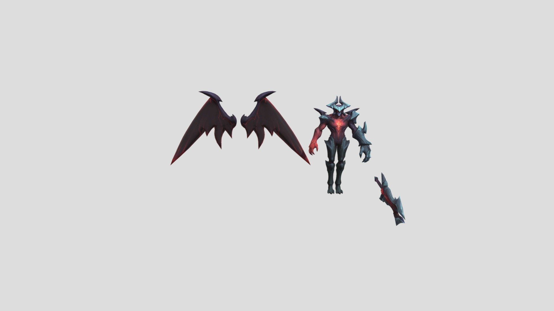 Aatrox Skin0 - 3D model by Ruma [2b0ff1f] - Sketchfab