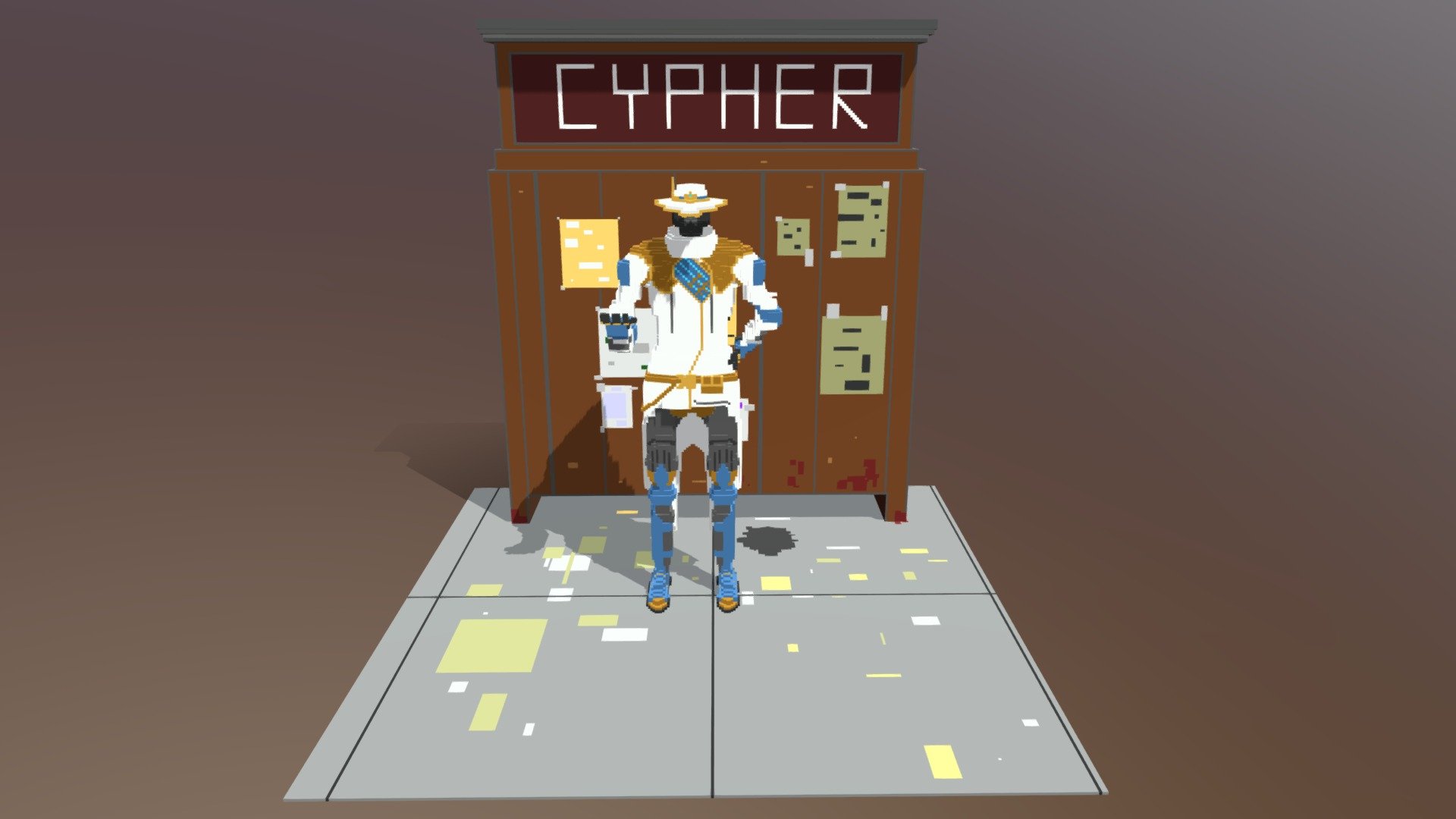 cypher - 3D model by Pengyu.yi [2b113bd] - Sketchfab