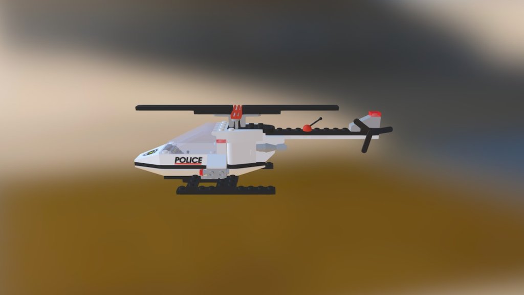 Lego Helicopter - 3D model by LisaHanse [2b1221e] - Sketchfab