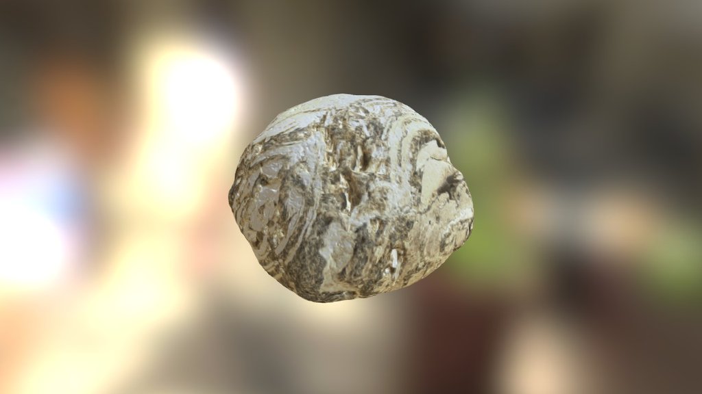 Kickstarter - Rock - White Striped - 3D model by HoneyPoint3D (@nkloski ...