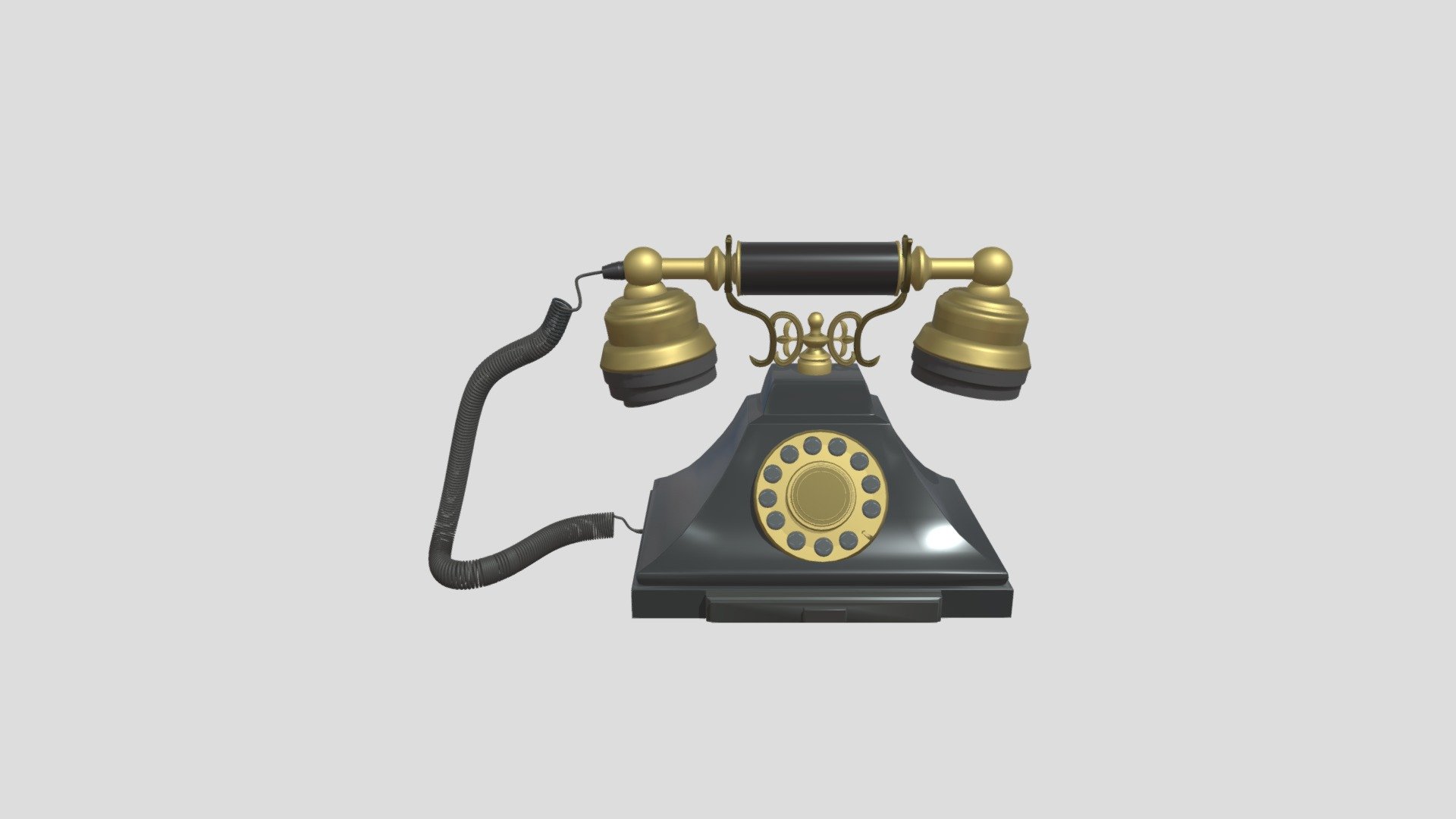 Royal Victorian Telephone - Download Free 3D model by Lissssss.sssss ...