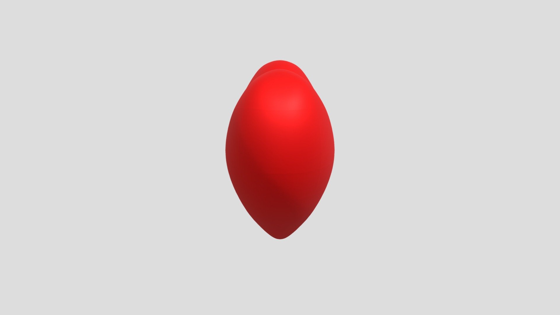 Heart cartoon - 3D model by ikQue [2b1597b] - Sketchfab