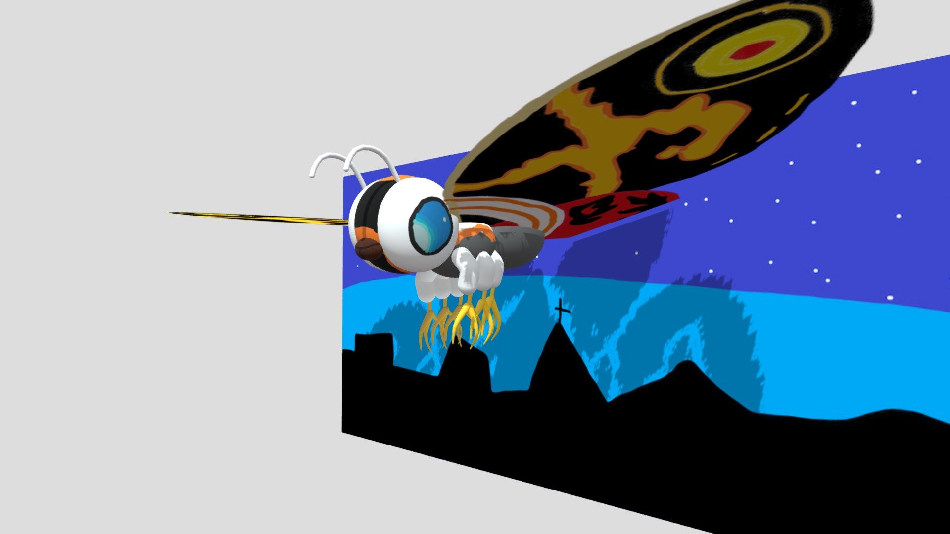 Mothra - 3D model by tanjiro x sonic x deku (@guntar54321gmail.com ...