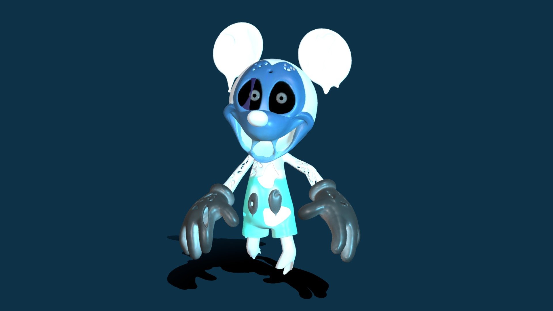 Nightmare before Disney 3 nightmare PNM - Download Free 3D model by ...