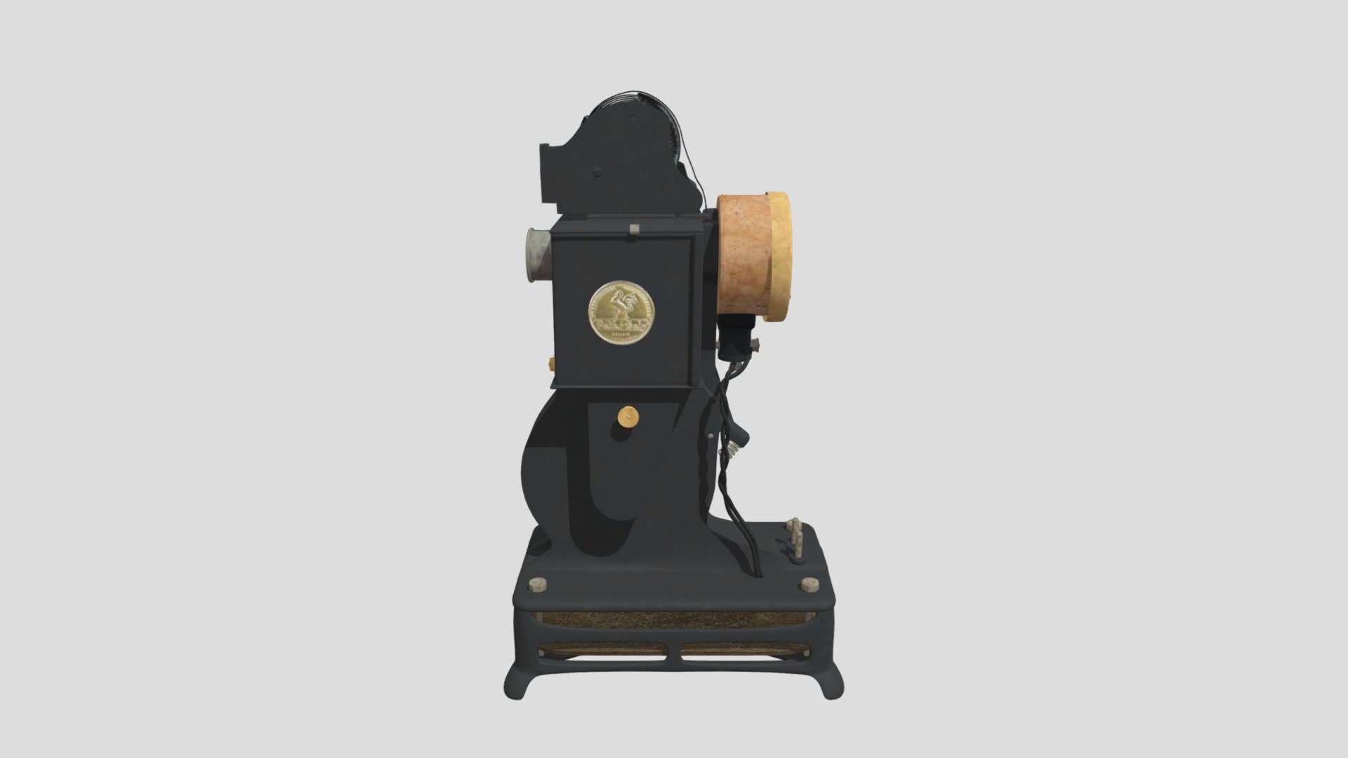 Pathé Baby 3D model - Download Free 3D model by timvanderheijden ...
