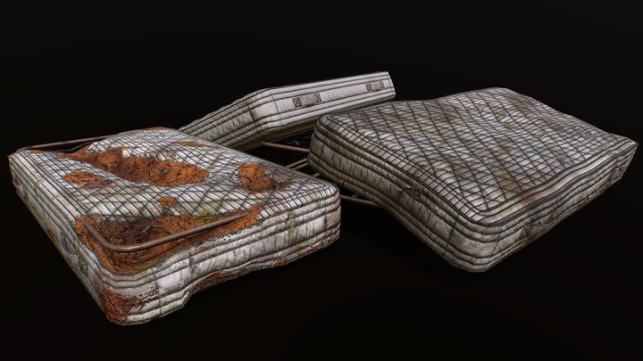 Mattress 3D models - Sketchfab
