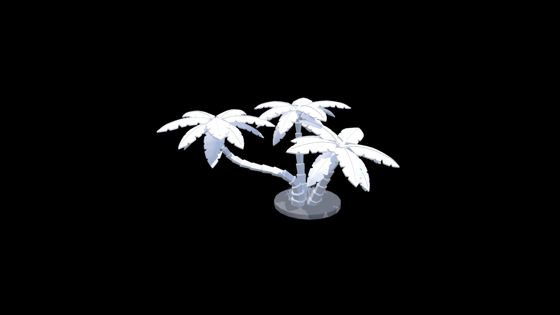 Palm Tree 3D Asset - 3D model by marv3d [2b1d9a8] - Sketchfab