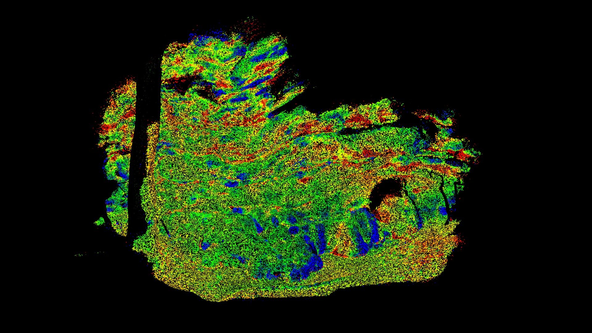Teufelslöcher - M3C2 distance - 3D Scanner App - Download Free 3D model ...