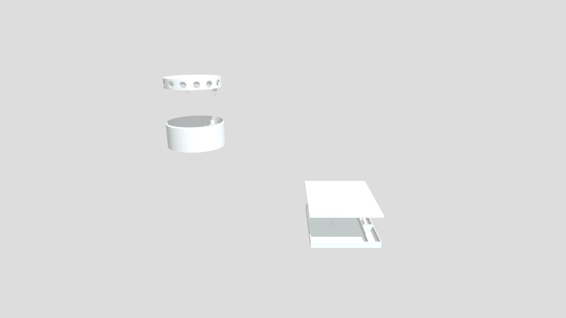 Case(sensor y interruptor) - 3D model by doncito [2b1ebdc] - Sketchfab