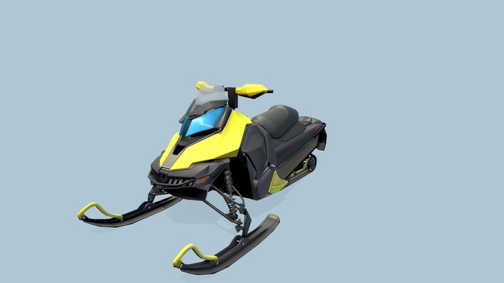 Snowmobile 3D models - Sketchfab