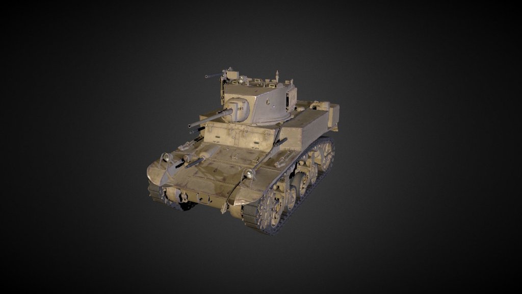 M3 Stuart - 3D model by Degit22 [2b23869] - Sketchfab