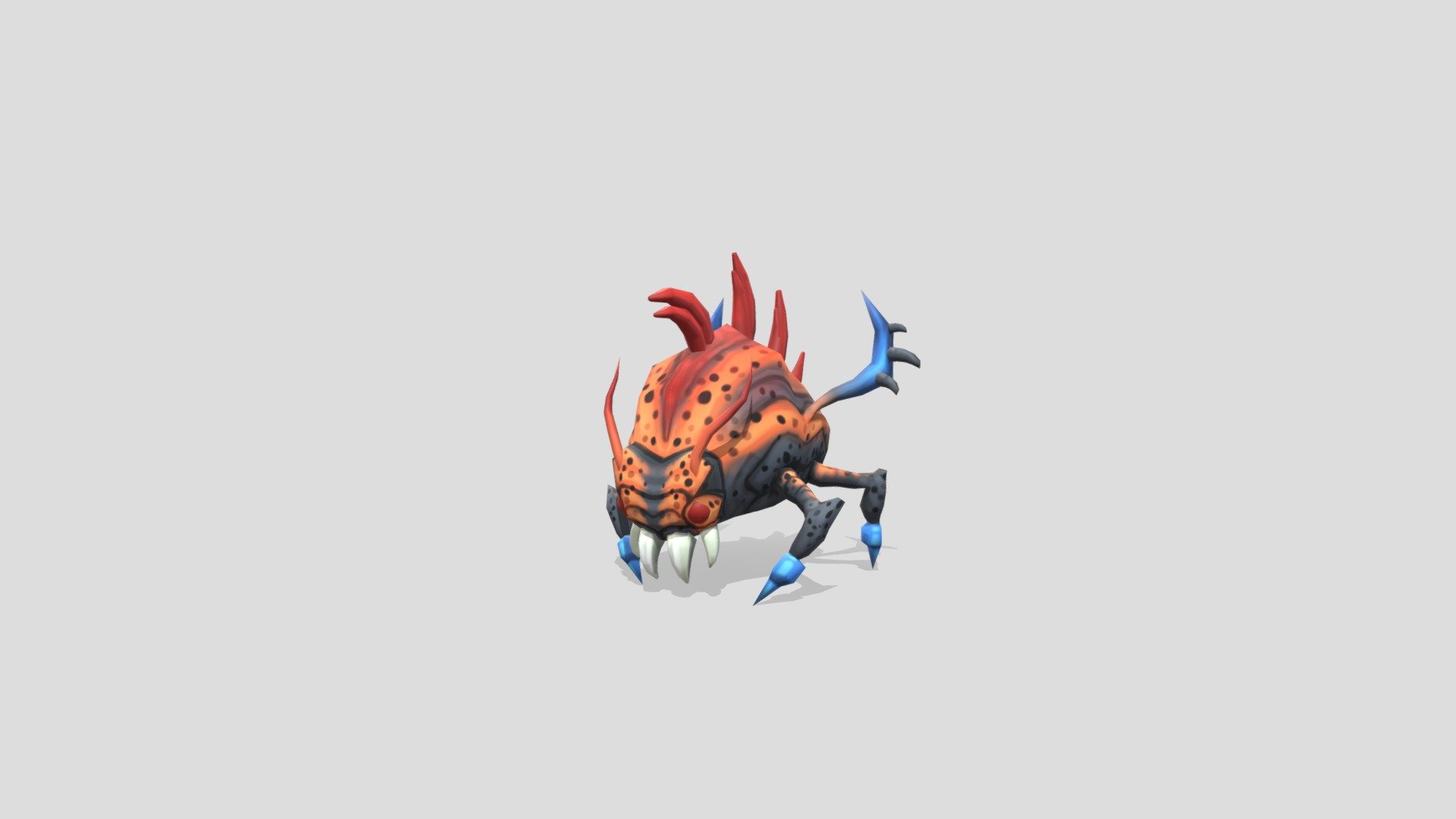 CHAR_Alien_Brainbug01 - 3D model by MorganR [2b238c1] - Sketchfab