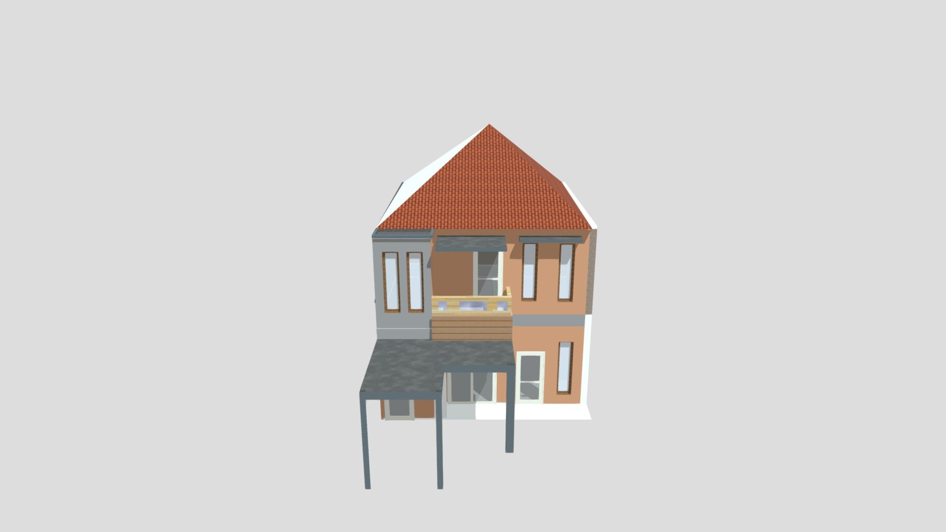 Rumah Ade - Download Free 3D model by ademawardi [2b24371] - Sketchfab
