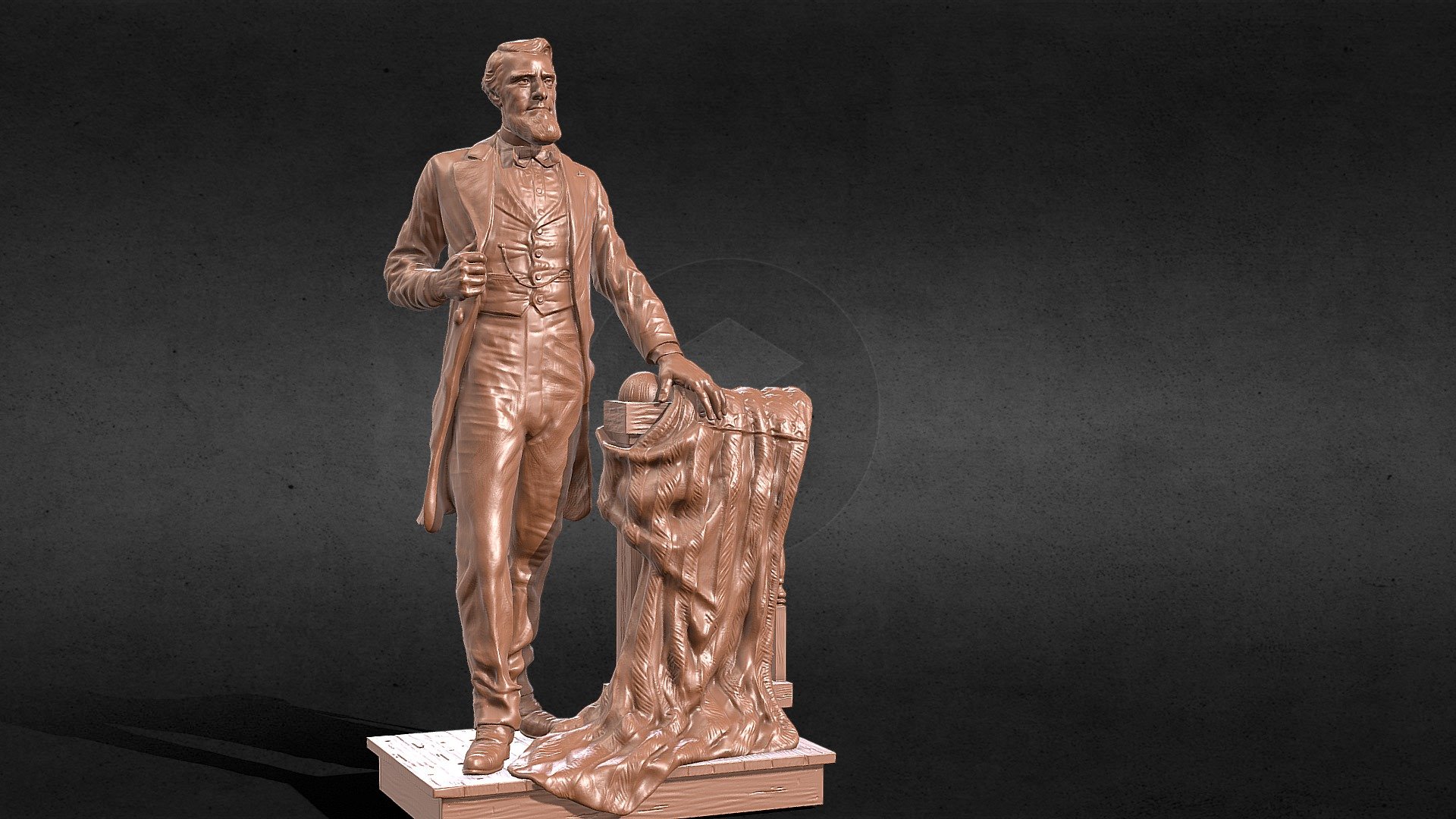 ARTHUR BOREMAN SUBMITTAL 1 PATINA - 3D model by lestersculpt [2b24588 ...