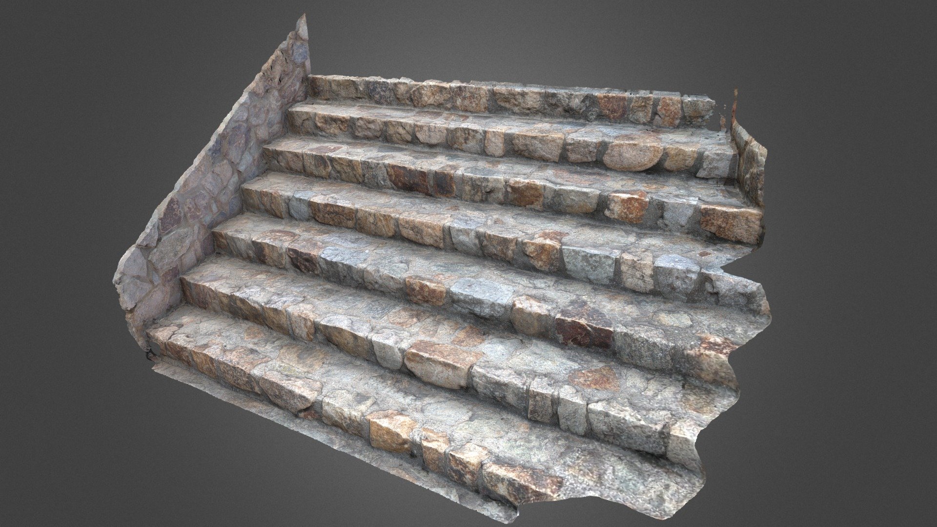 Old outdoor stairs - Download Free 3D model by Alexey Yuzhakov (@tour3d ...