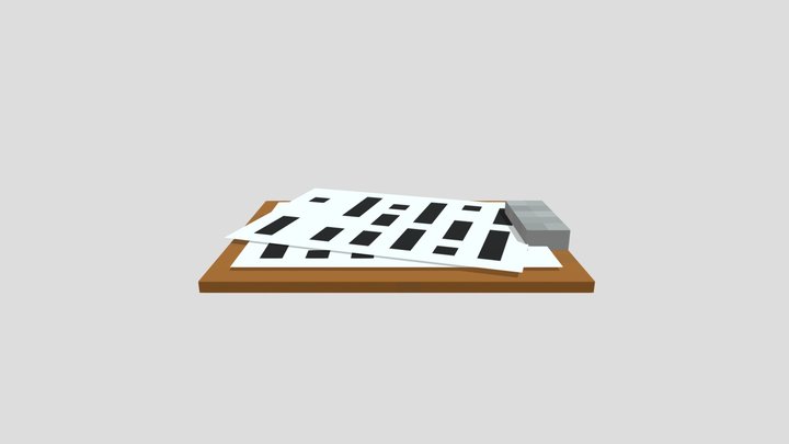Clipboard 3D models - Sketchfab