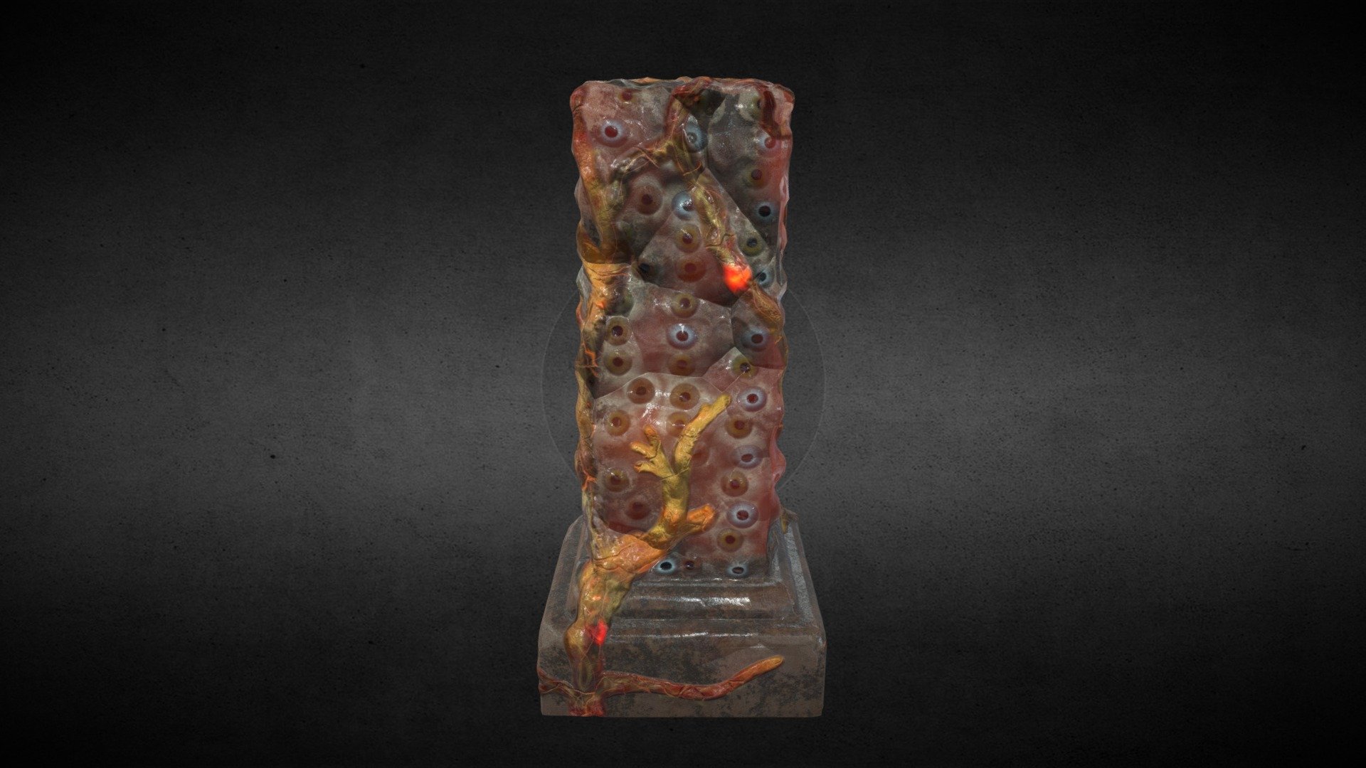 Alien Infection Pillar - Download Free 3D model by Corey37 [2b2987a ...