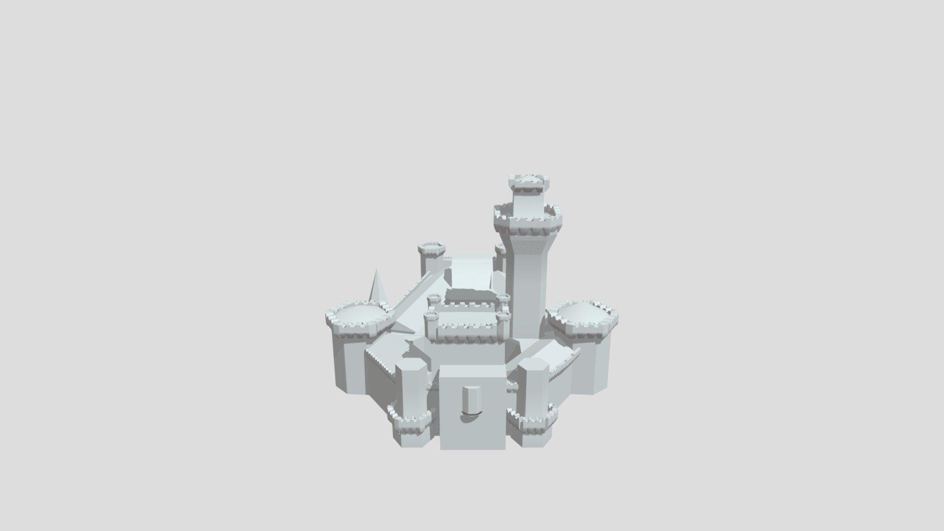 White Castle - 3D model by ericdzlpz [2b29a8a] - Sketchfab