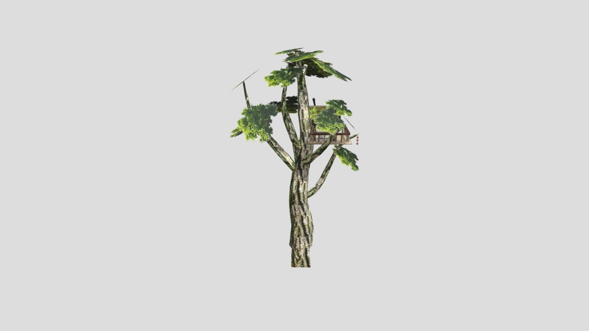 treehouse - 3D model by skyblue69 [2b2a30f] - Sketchfab