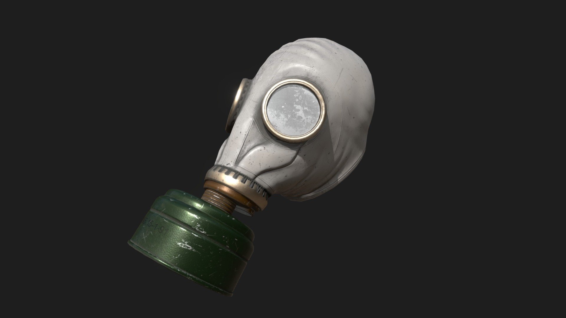 GP5 Russian Gas Mask - 3D model by karera [2b2a7ba] - Sketchfab