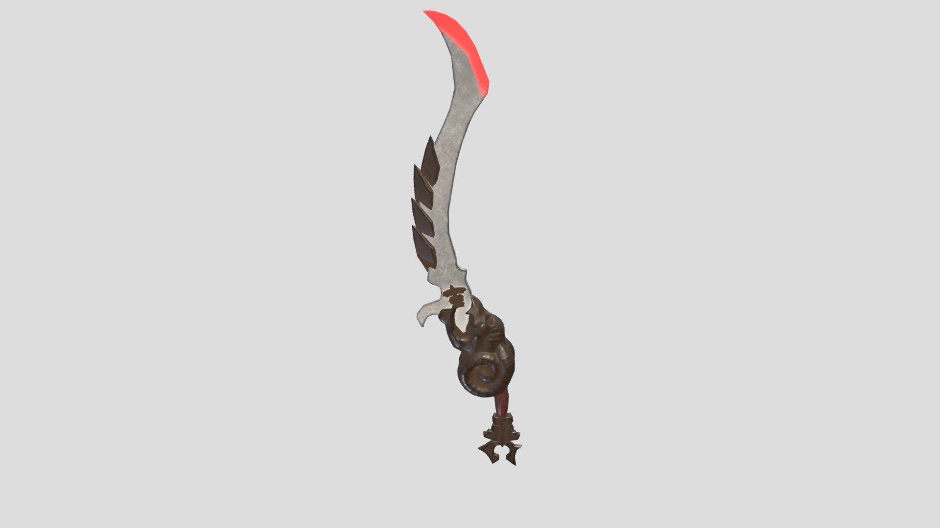 Skull Sword - 3D model by HollowArtist [2b2ad7d] - Sketchfab