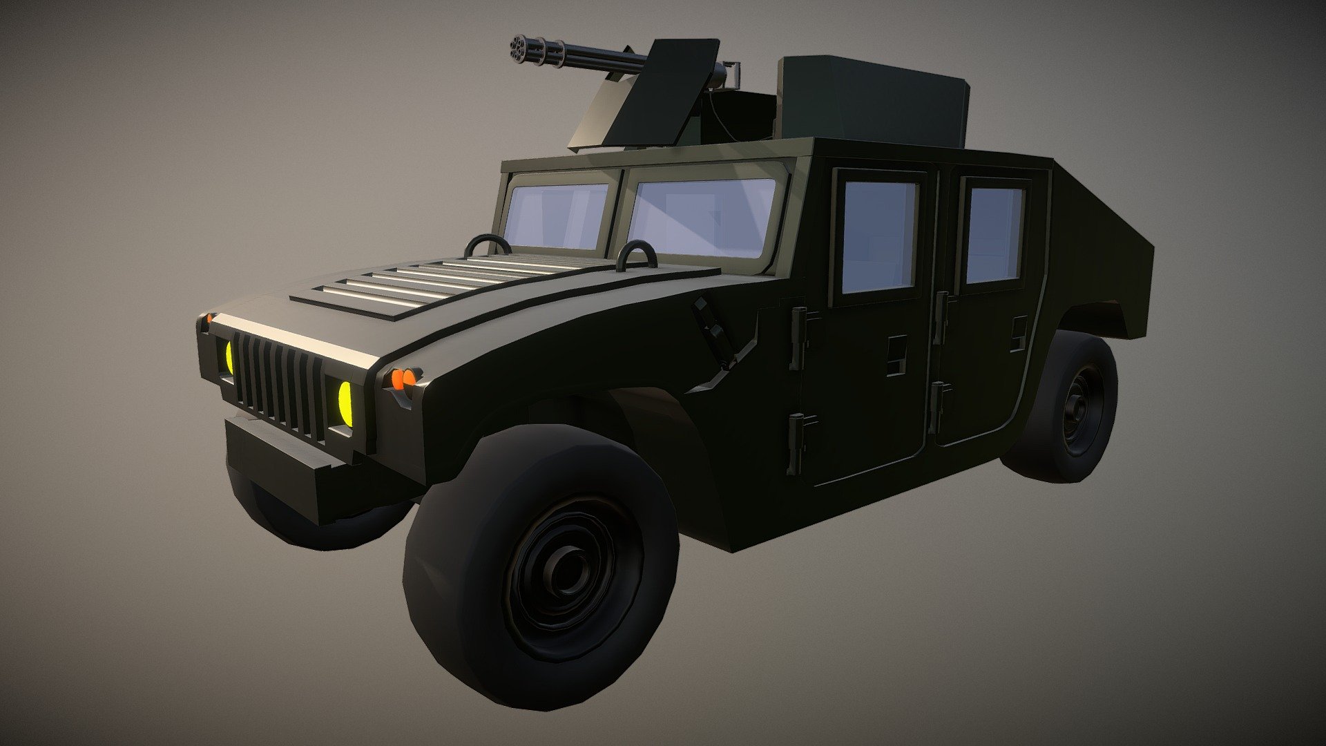 Basic Humvee - Buy Royalty Free 3D model by DanAranDesigns [2b2c224 ...