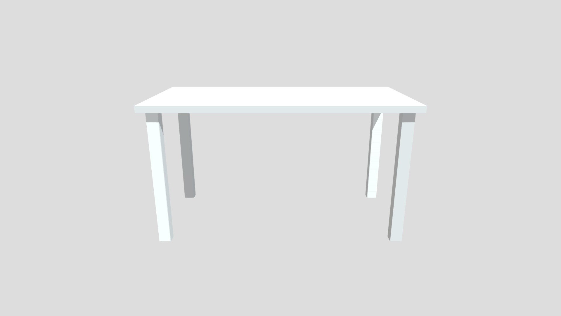 Xadro_Lesson2_Exercise2_Table_Homework - Download Free 3D model by ...