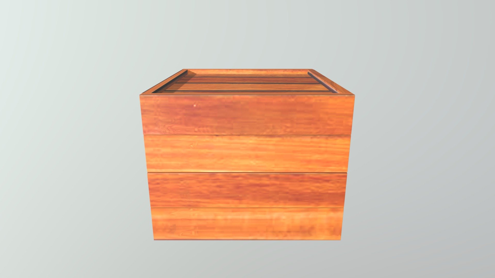 Wooden Crate Prop - 3D model by petercimino [2b2e4af] - Sketchfab