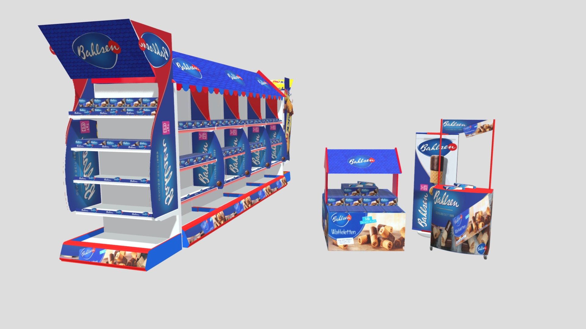 Bahlsen Retail Design - 3D model by raofnaaji [2b2e922] - Sketchfab