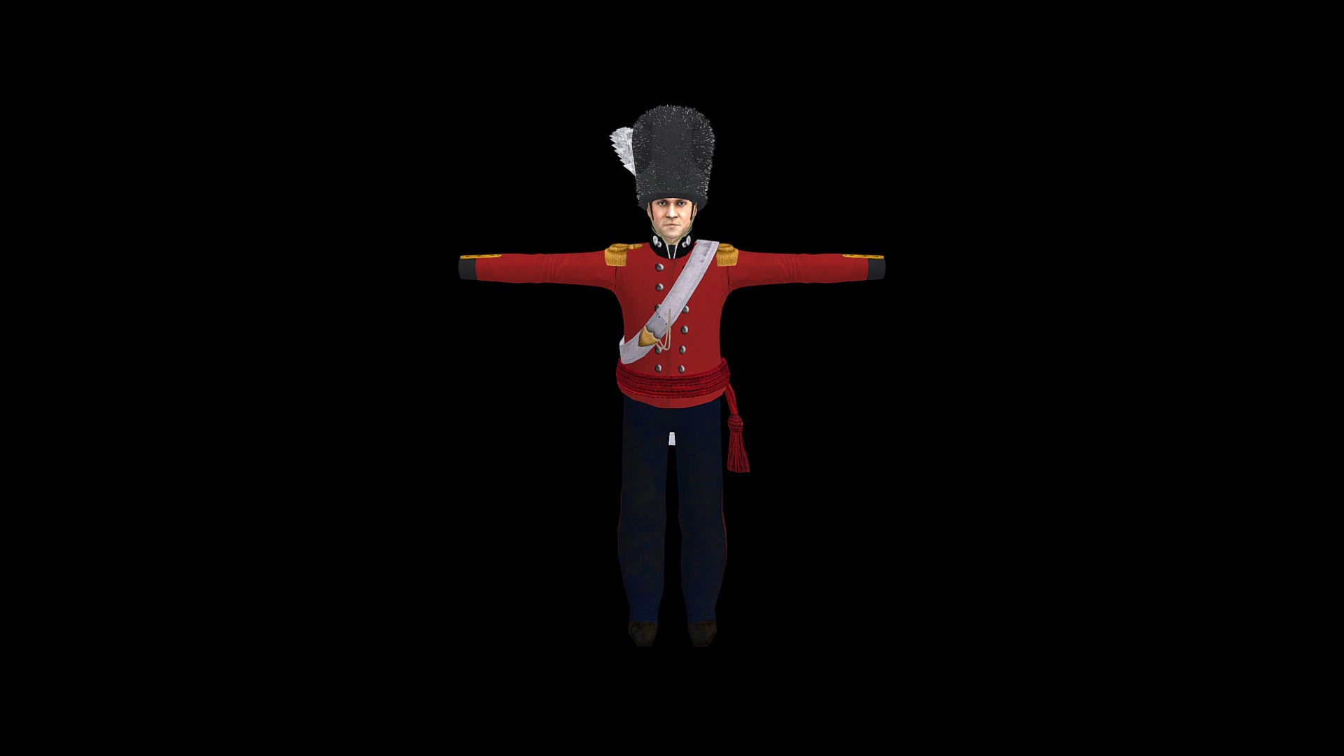 Tier 1: Grenadier Guards officer - 3D model by izzi_totalf [2b2ee49 ...