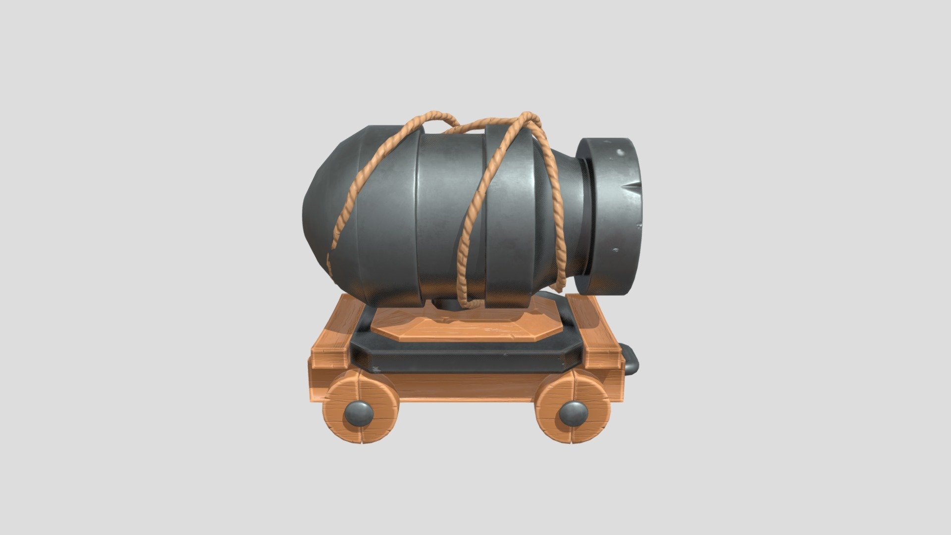 Cannon Clash of clans - Download Free 3D model by anabomfim.design ...