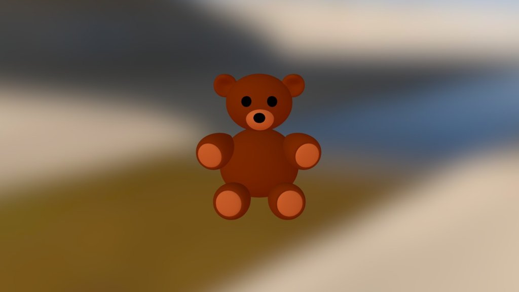 Just a bear - 3D model by thepixeldevil [2b2ffb7] - Sketchfab