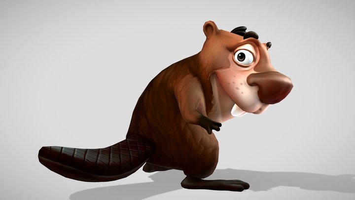 Beaver 3D models - Sketchfab