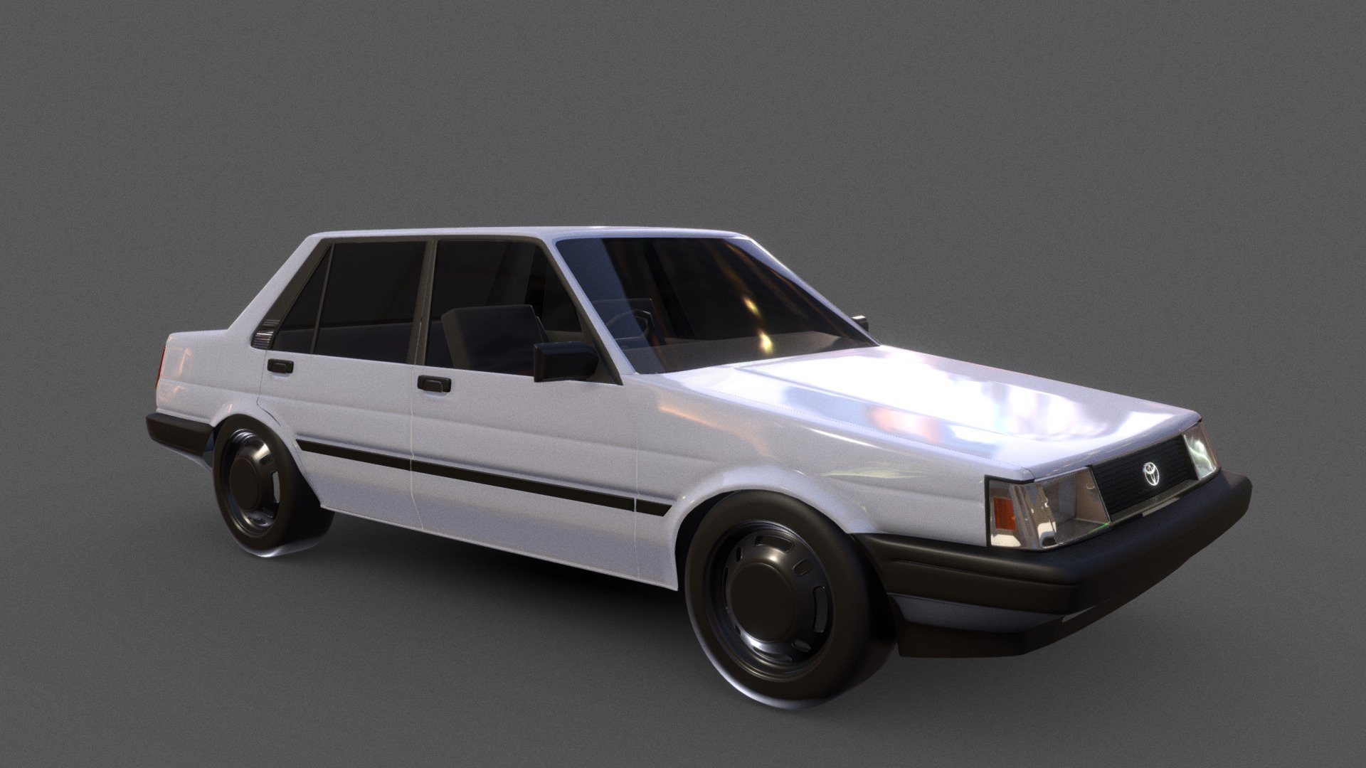 Toyota Corolla (KE80) - Download Free 3D model by PHAC [2b30faa ...