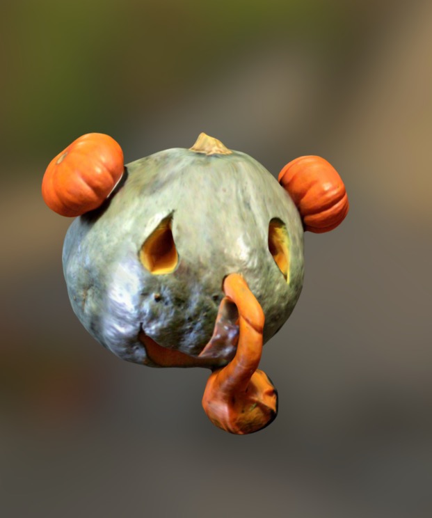 pumpkin head - 3D model by Boris R. (@rabibori) [2b3165d] - Sketchfab