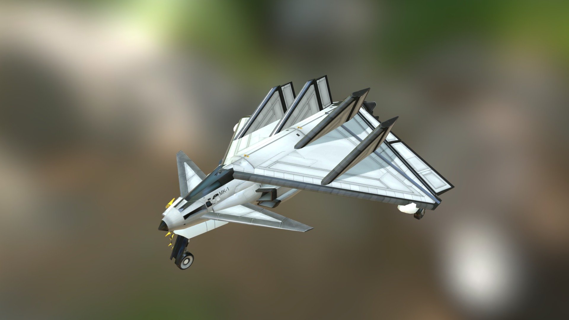 HPI-350 Wasp Interceptor - Download Free 3D model by KME (@kmw ...