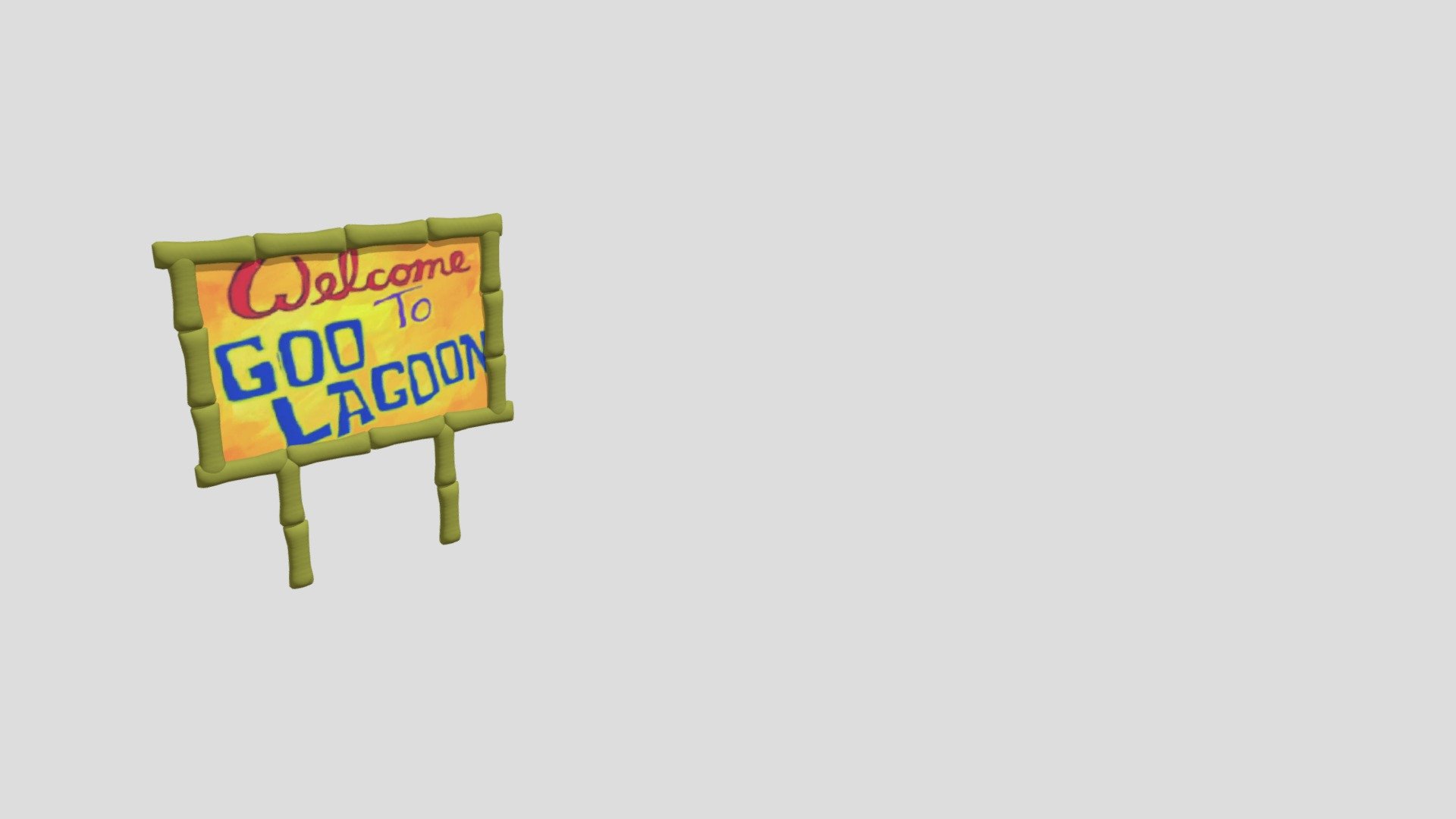 Goolagoon Sign - Download Free 3D model by Romyblox1234! (@romyblox1234 ...
