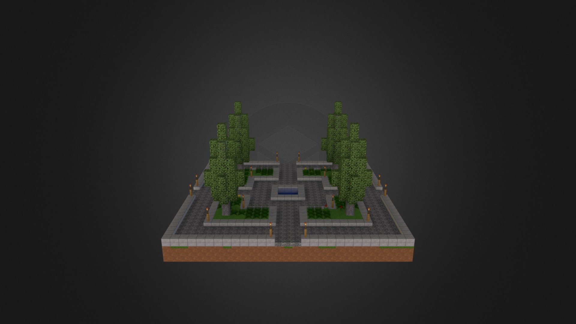Town Square - 3D model by roguearthur [2b31cf2] - Sketchfab