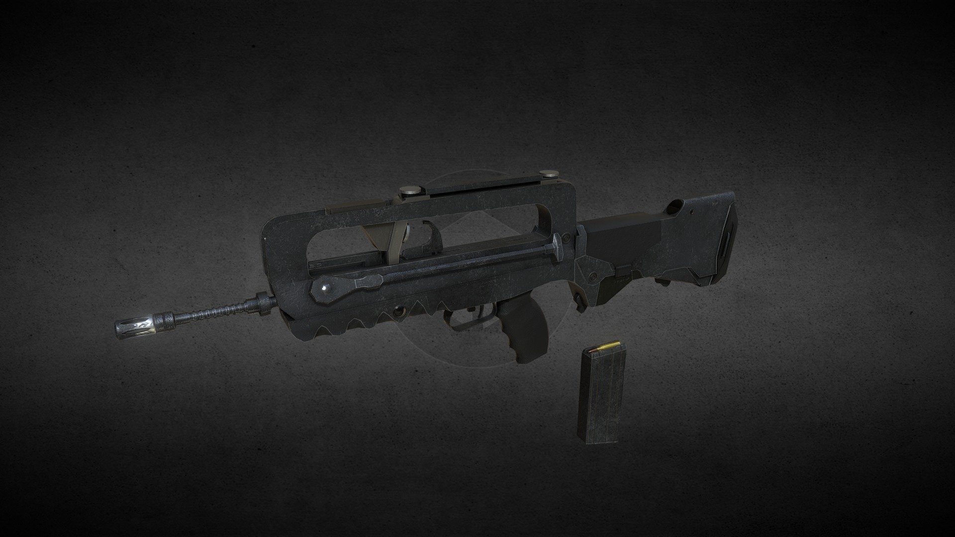 Low poly Famas F1 - Buy Royalty Free 3D model by axochapo (@thomas ...